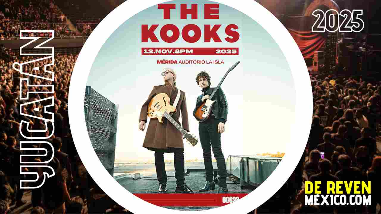 THE KOOKS MÉRIDA 2025 AUDITORIO COCA COLA LA ISLA