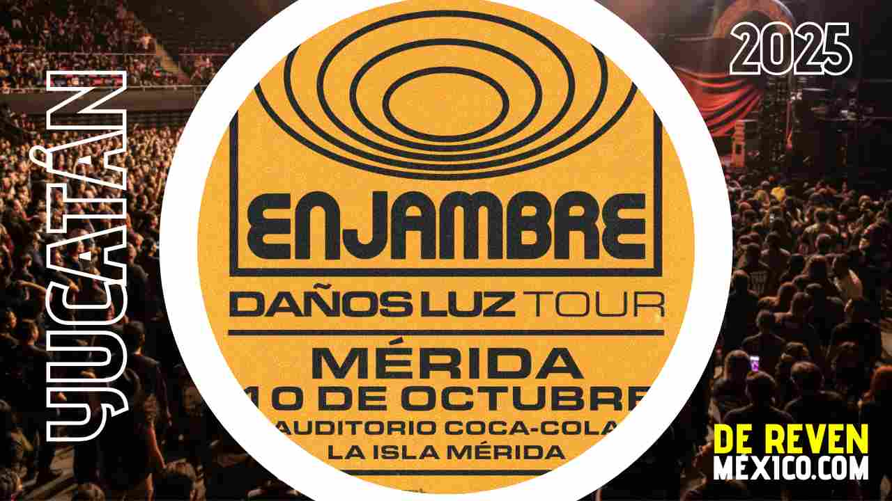 ENJAMBRE MÉRIDA 2025 AUDITORIO COCA COLA LA ISLA