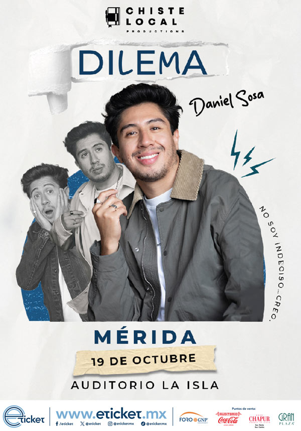 DANIEL SOSA MÉRIDA 2025 AUDITORIO COCA COLA LA ISLA