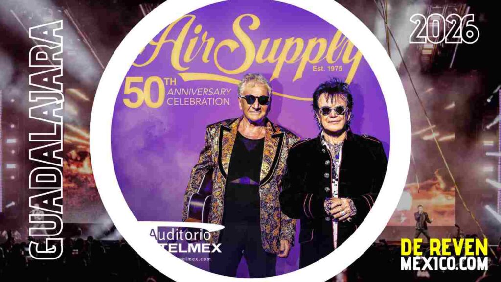 AIR SUPPLY GUADALAJARA 2026 AUDITORIO TELMEX