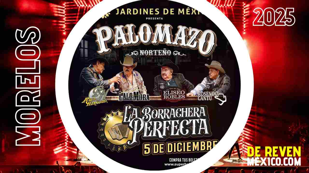 PALOMAZO NORTEÑO 2025 JARDÍNES DE MÉXICO MORELOS
