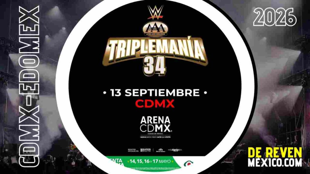 LUCHA LIBRE AAA TRIPLEMANIA ARENA CDMX 2026