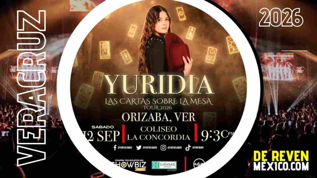 YURIDIA ORIZABA 2026 COLISEO LA CONCORDIA