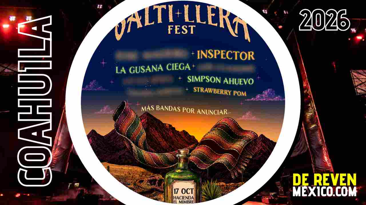 SALTILLERA FEST 2026 SALTILLO HACIENDA EL MIMBRE