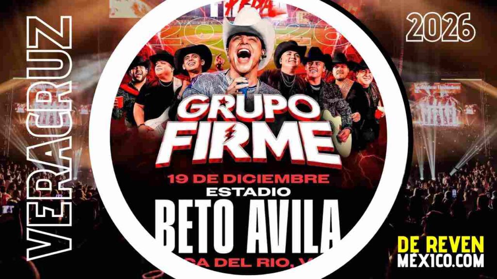 GRUPO FIRME VERACRUZ 2026 ESTADIO BETO ÁVILA